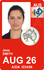 ASIC Renewal - ASIC Card - Aviation ID Australia